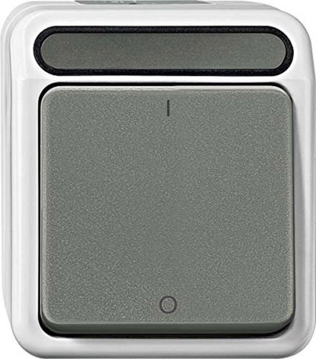 Interrupteur Merten - MEG3112-8029 - AQUASTAR Interrupteur a 2 broches ...