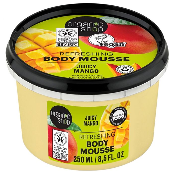 Organic Shop Body Mousse Rafraîchissante pour le Corps à la Mangue 250 ...