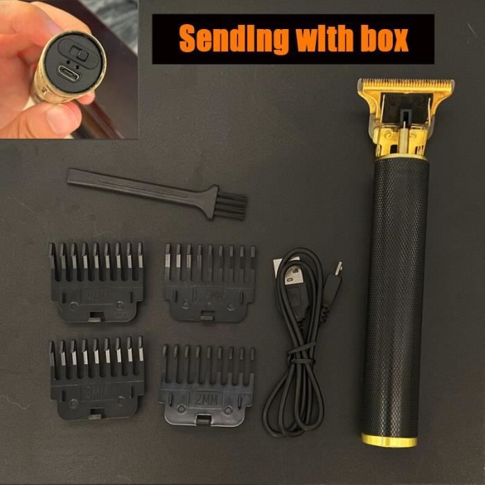 Tondeuse Électrique T9 Rechargeable Par USB Pour Hommes - AIHONTAI - Rasoir Sans Fil Pour ...