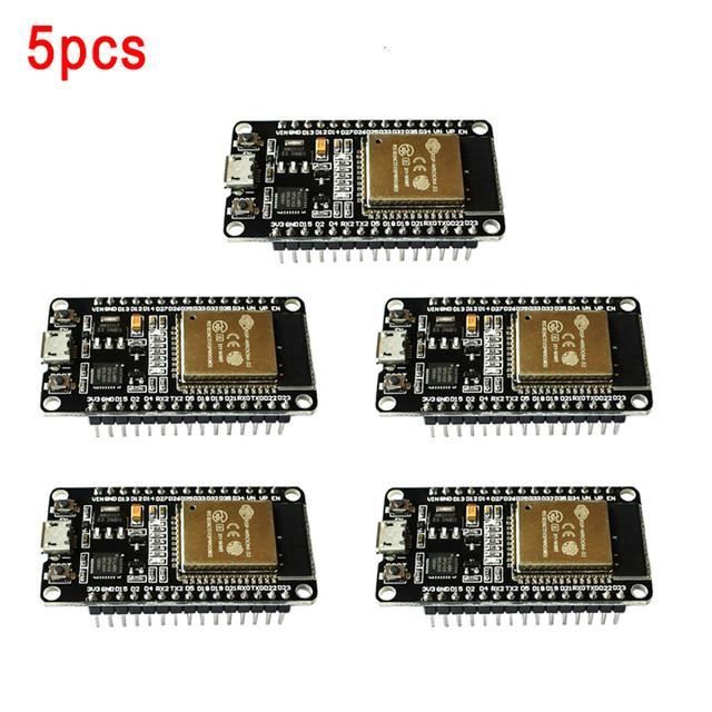 5 PCS - Carte de développement ESP32 ESP 32 Dual Core CP2102, Module de ...