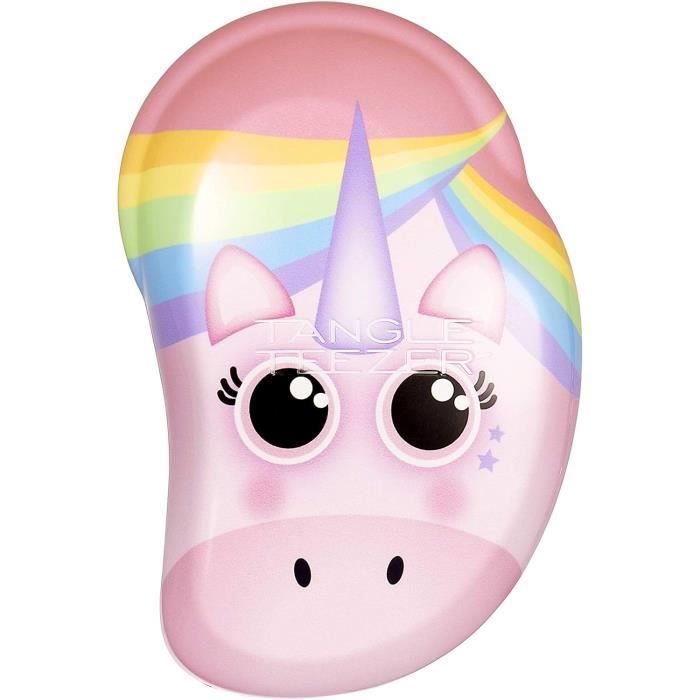 Original Mini Brosse À Cheveux Licorne Et Arc -En-Ciel Pour Enfants ...