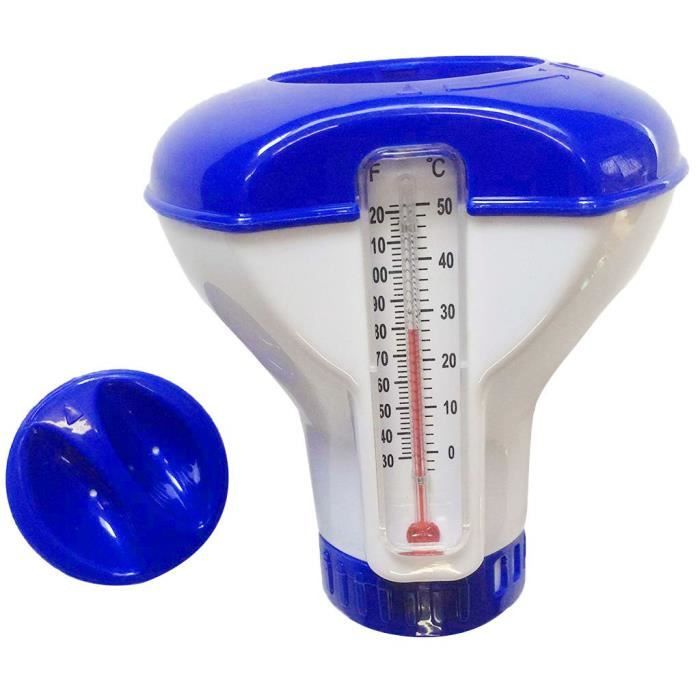 Pool Supply Town Flottant Chlore Et Brome Tabs Distributeur Thermomètre ...