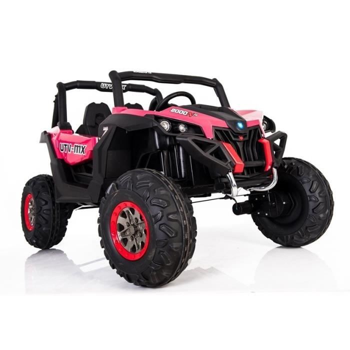 Buggy électrique pour enfants XMX603, 12 Volt, 2 Siège(s), Rose ...