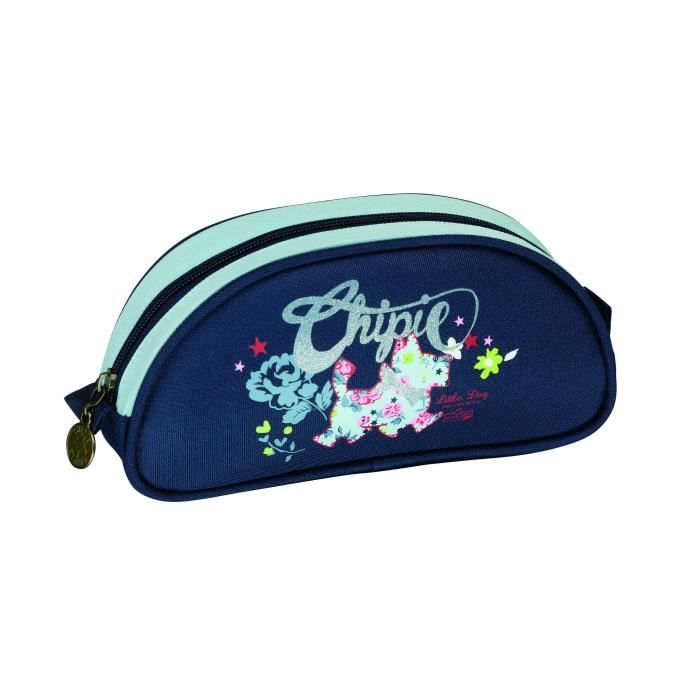 CHIPIE Trousse - Primaire - Fille - Bleu marine Bleu foncé - Cdiscount ...