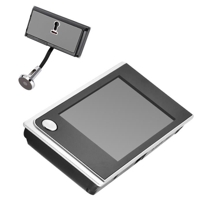 Judas de Porte - CIKONIELF - Oeil de chat - Noir - 14 mm - Métal ...