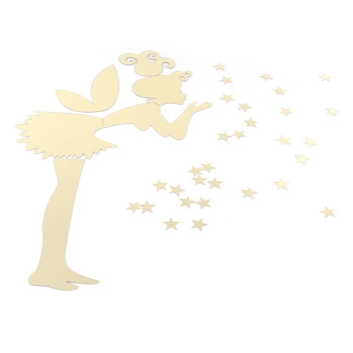 Dilwe Autocollant mural 3 dimensions Autocollant mural TV 3 dimensions ...