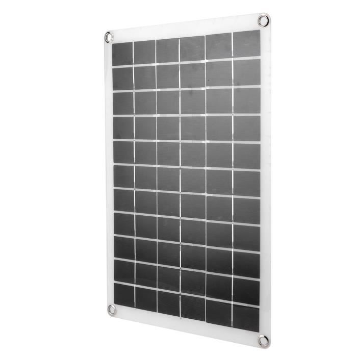Panneau Solaire Monocristallin Panneau De Cellule Solaire Portable 100W Monocristallin 12/24V ...