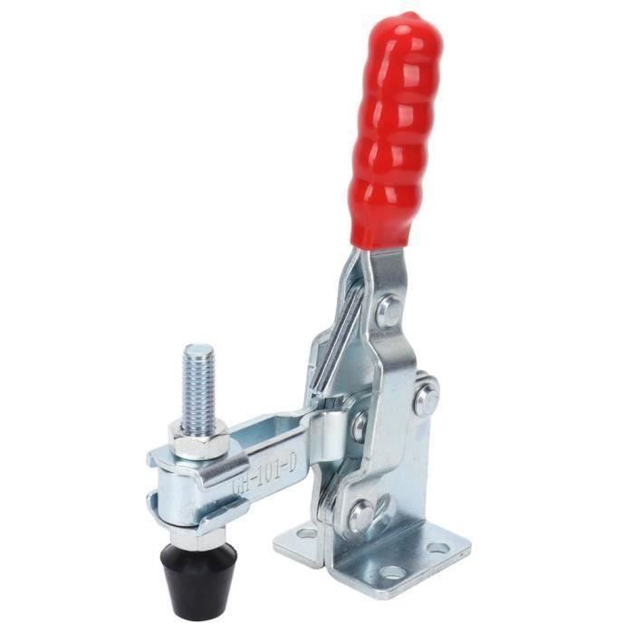 Qiilu Pince horizontale Toggle Clamp GH-101-D Outil de serrage horizontal pour installation de ...