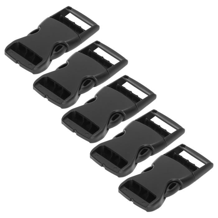 NAK-5 pièces Clip de boucle latérale en plastique à dégagement rapide ...