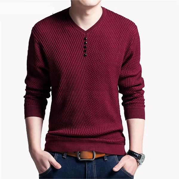 Pull homme long,Pull tricoté à manches longues pour hommes, nouveauté ...