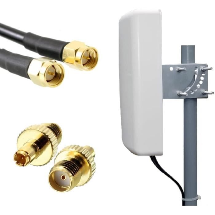 Antenne Directionnelle 4G-5G Lte Mimo À Gain Élevé - Double Entrée Haut ...