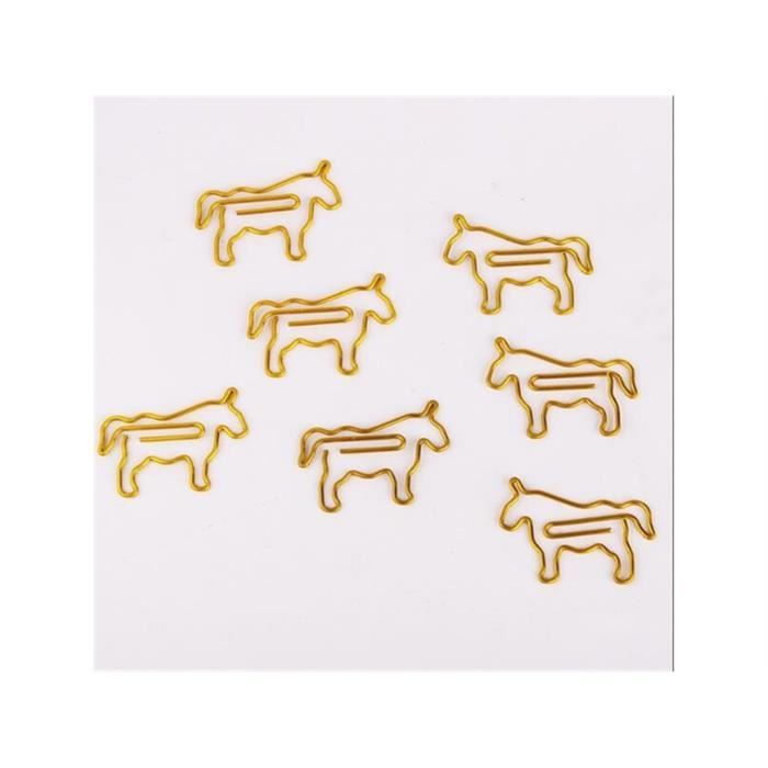 Papeterie Règle 12 Pcs Dessin Animé Cheval Marque Page Marqueur ombone ...
