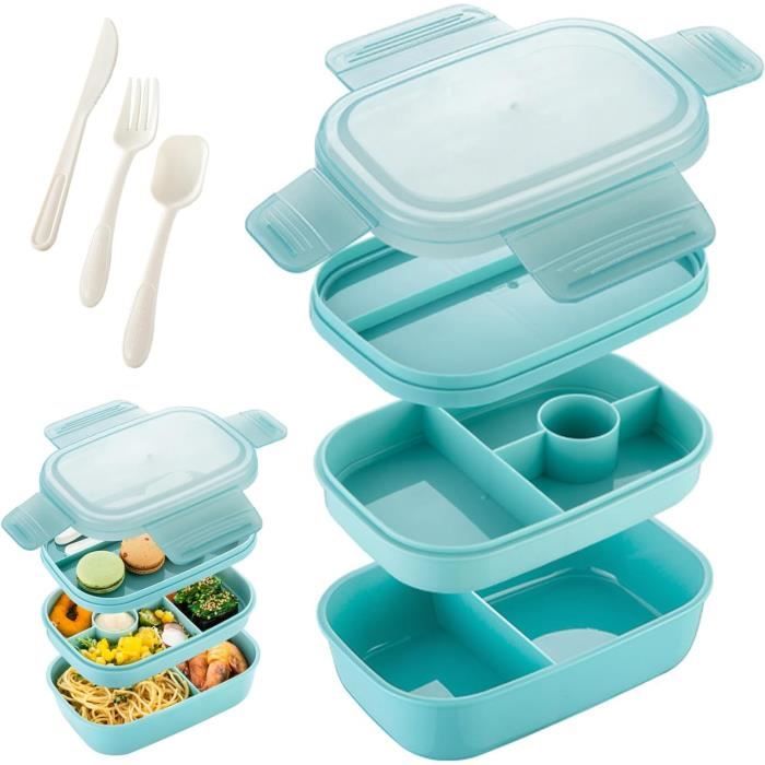 Bento Boîte À Lunch Pour Les Adultes Lunchbox Kids 1900 Ml Boîte À ...