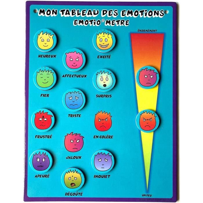 EMOTIO Tableau des émotions magnétique Tableau des émotions pour ... EMOTIO Tableau des émotions magnétique Tableau des émotions pour ...