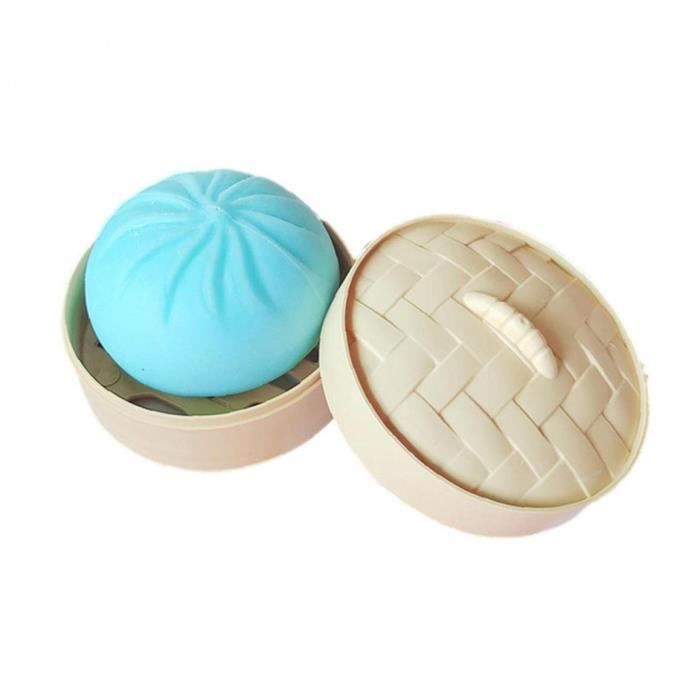 Food Squeeze Toy Bun Bun Shape Sensory Fidget Toy Stress Relief Cadeaux ...