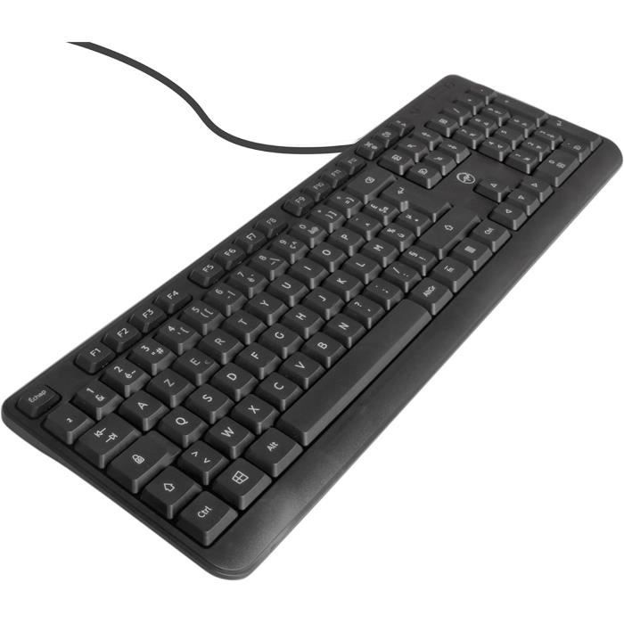 Ml300450 Clavier Filaire Deluxe Keyboard, Ergonomique Au Design Elégant ...