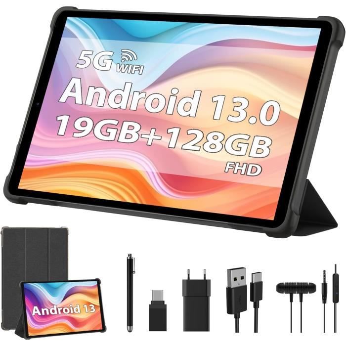 Android 13 Tablette 10 Pouces, 19 Go Ram + 128 Go Rom (1 Tb Tf), Octa ...