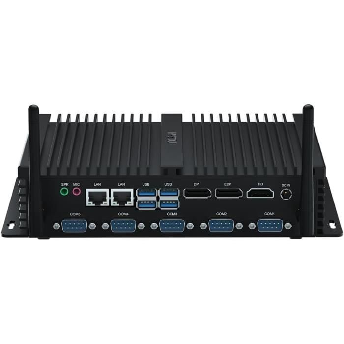 Windows 11 Pro Fanless Mini Pc, 8Th I5-8250U(4C-8T,Up To 3.4Ghz) Mini Industrial Computer, 8Gb ...
