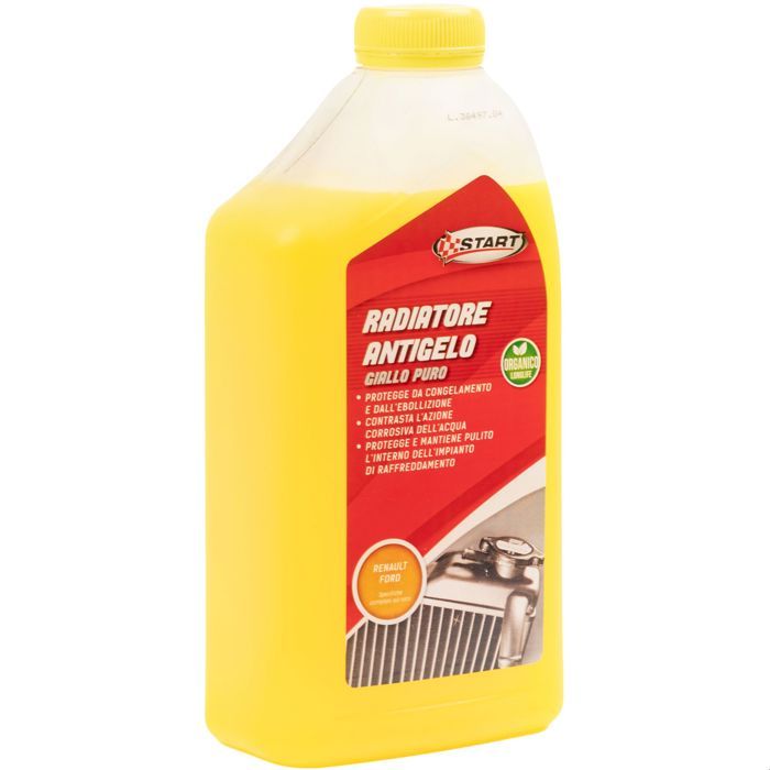 Liquide De Refroidissement Start Liquide Antigel pour Radiateur Jaune ...