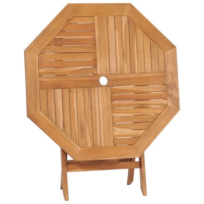 Garnaco Salon de jardin 5 pcs Bois de teck massif AB3059581 85433 ...
