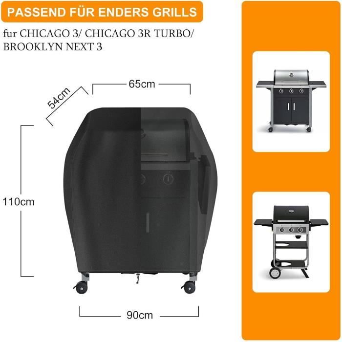 Raweao Housse Barbecue pour Enders Chicago 3-Chicago 3R Turbo-Brooklyn ...
