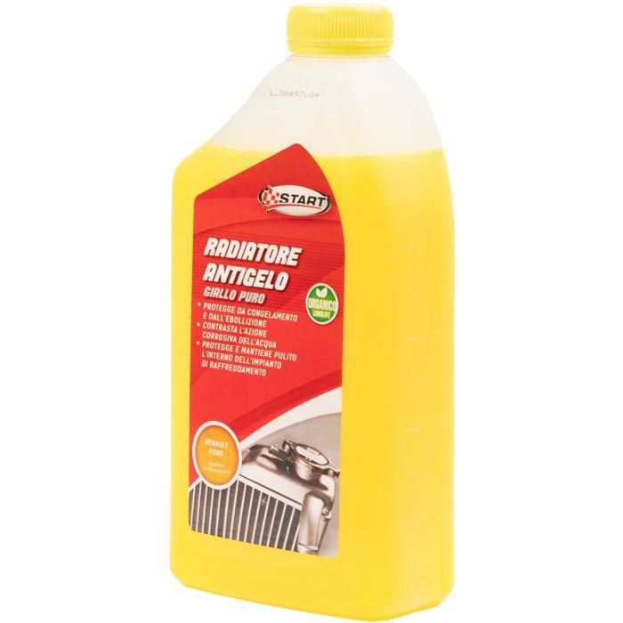 Liquide De Refroidissement Start Liquide Antigel pour Radiateur Jaune ...
