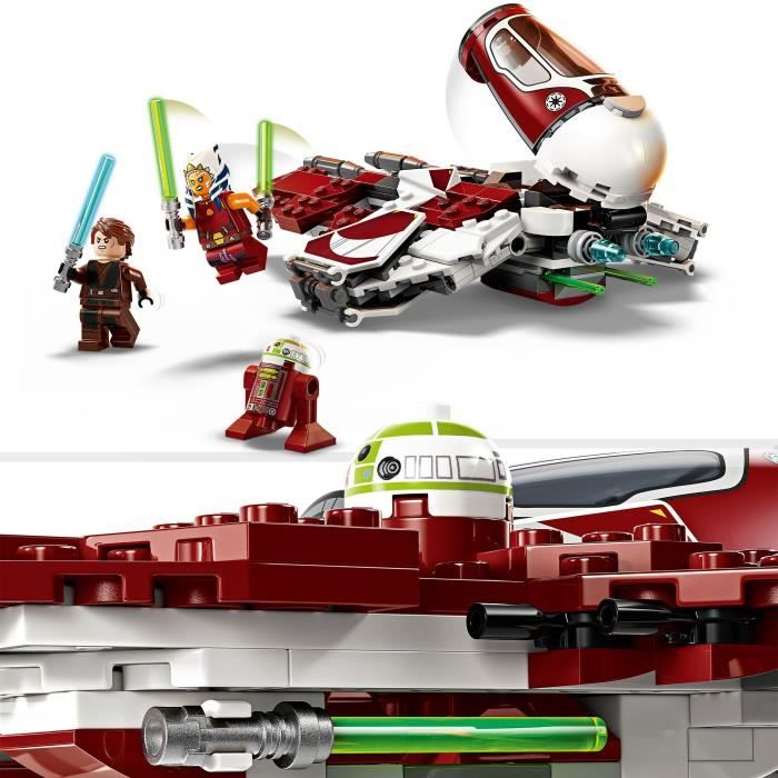 LEGO Star Wars : The Clone Wars 75401 Le Jedi Interceptor d’Ahsoka - Jeu de construction ...
