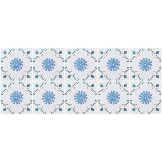 Soiadhésif mur autocollant, mur autocollant polypropylène fibre 20x20cm ...