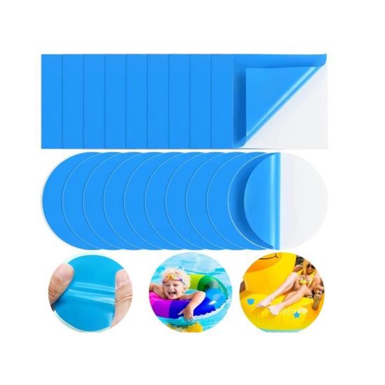 Lot de 20 Reparation Liner Piscine,Rustine Piscine,Kit Réparation Spa ...