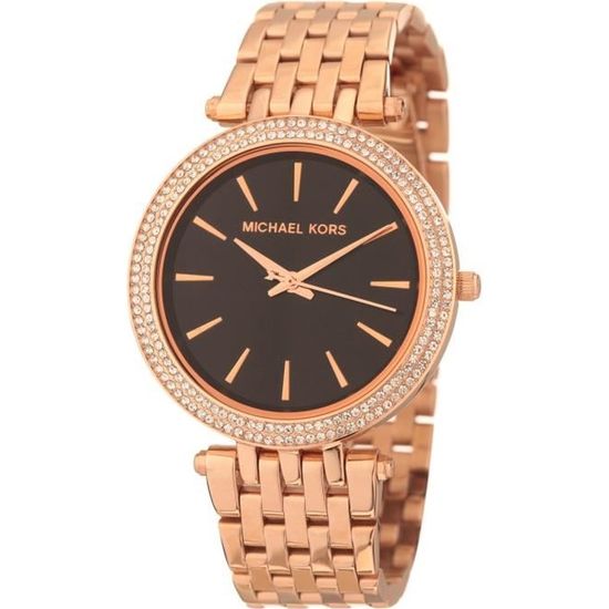 MICHAEL KORS Montre MK3402 Femme Doré rose, Chic - Achat/vente montre ...