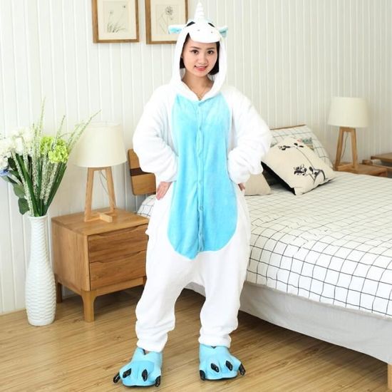 GJNN-18 Pyjama licorne pour femme et enfant, vêtement de nuit en ...