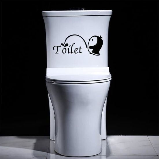 Objet décoratifUse The Force Funny Toilet Decal Vinyl Sticker DIY Wall ...