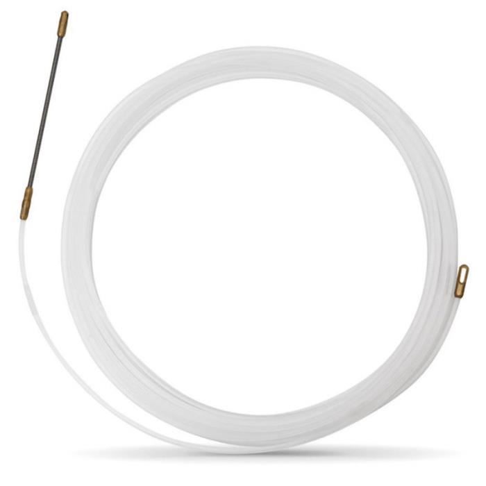 Tir-fil nylon blanc Ø3mm 10m - Cdiscount Bricolage