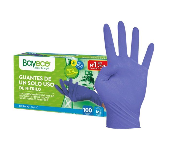 Gant de chantier Bayeco - BA-GDNIT-AZ-P100-M - Cdiscount Bricolage