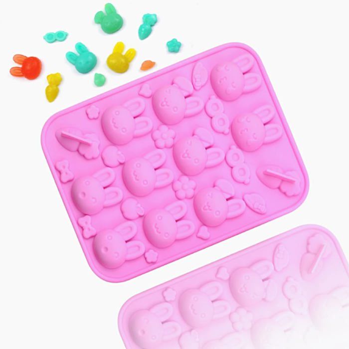 - Moule En Silicone En Forme De Lapin En Forme De Lapin[u283] - Achat ...
