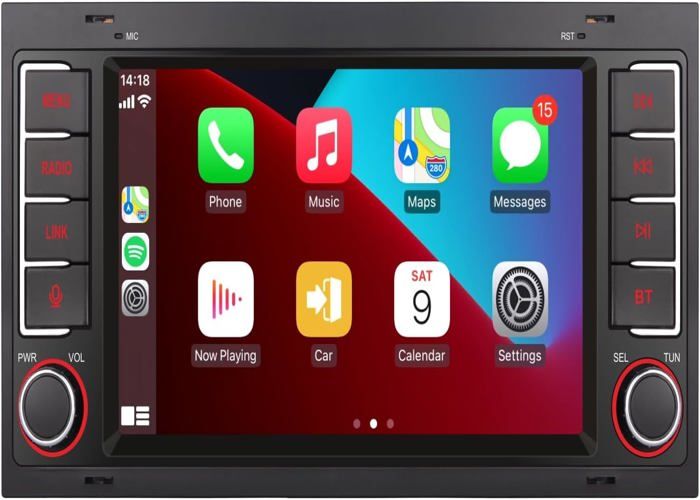 Autoradio Pour Vw T5 Multivan 2004-2011&Vw Touareg 7 Pouces Ips Touchscreen Autoradio ...