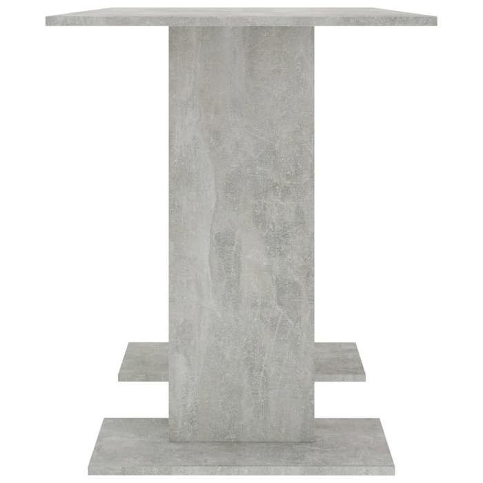 Bon marché * Table à manger - JILL'S Table cuisine - Gris béton 110 x ...