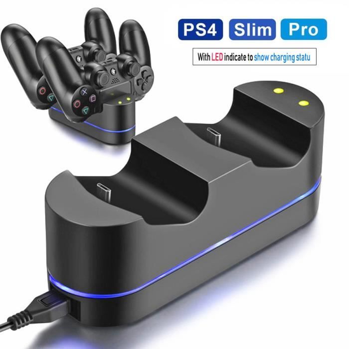 Support de chargeur de manette PS4 Dualshock 4 avec câble, manette de ...