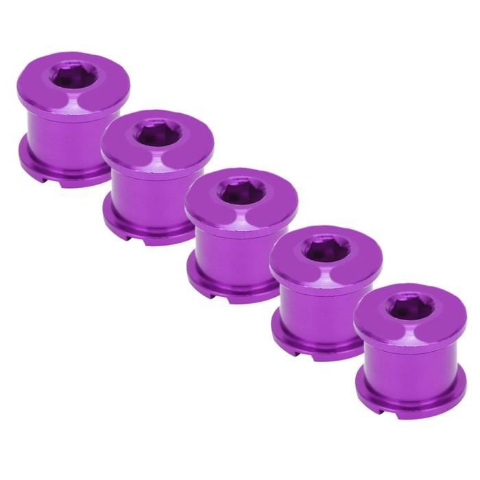 Akozon Vis de roue à chaîne à disque double vitesse 5 pièces vtt vélo ...