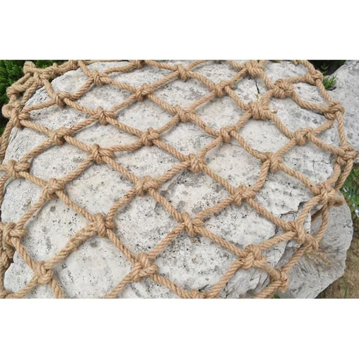 Filet De Corde En Chanvre Naturel Pour L'Aménagement Extérieur,Filet De ...