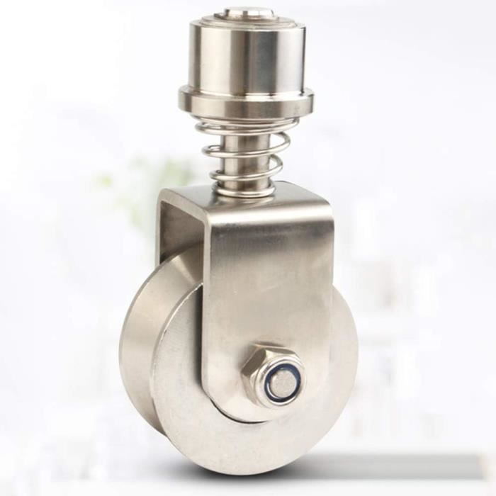 Roulette Voie De Porte 68Mm Roue À Ressort En Forme De U-V Roulette En ...