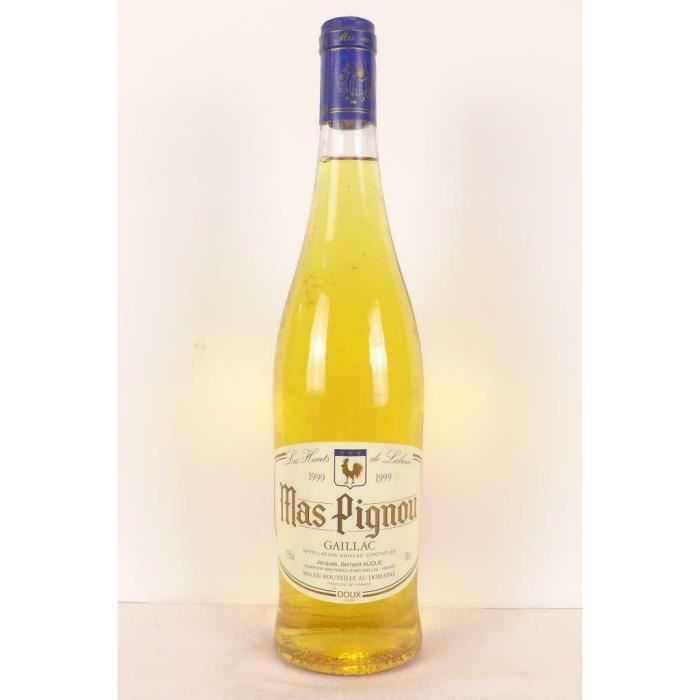 Gaillac doux mas pignou moelleux 1999 - sud-ouest. - La cave Cdiscount