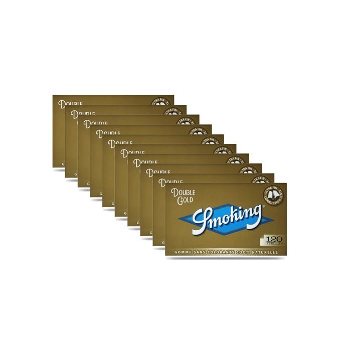 Feuilles à rouler REGULAR SMOKING GOLD PAR 10 - Cdiscount Au quotidien