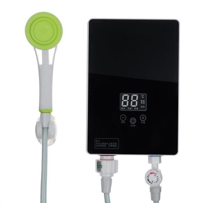 6000W Chauffe-eau instantan lectrique Pommeau de Douche 220V PRISE AU Gu36718 - Cdiscount Bricolage