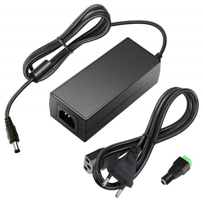 Bloc D'Alimentation 24V 3A 72W Led Transformateur Alimentation Ac 100V ...