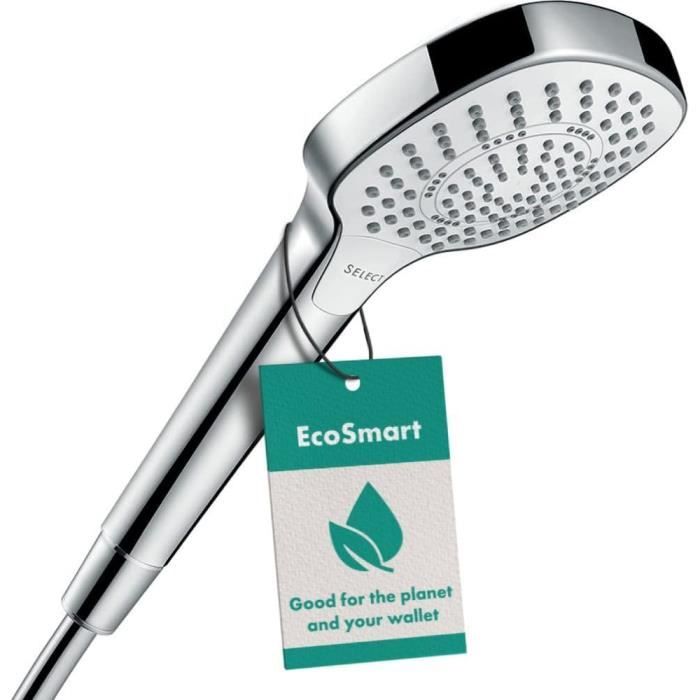 Croma E Douchette À Main 110 1jet Ecosmart Blanc Chromé 26815400[u195