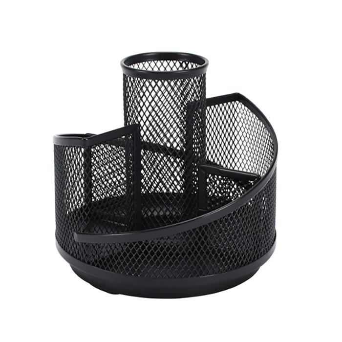 GOBRO Porte-stylo rotatif Boîte de rangement Porte-stylo de bureau ...