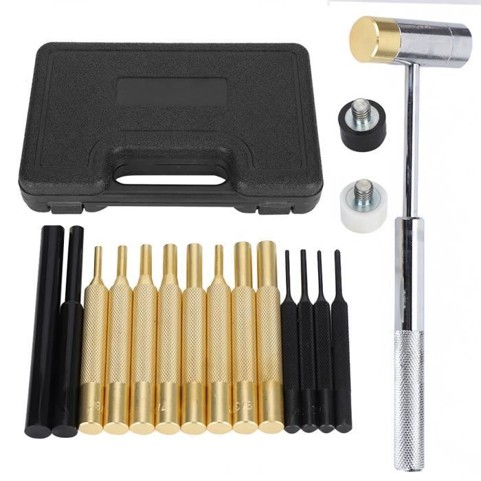 BEL Ensemble de Poinçons Kit d'Outils de Maintenance Poinçons Ronds d ...
