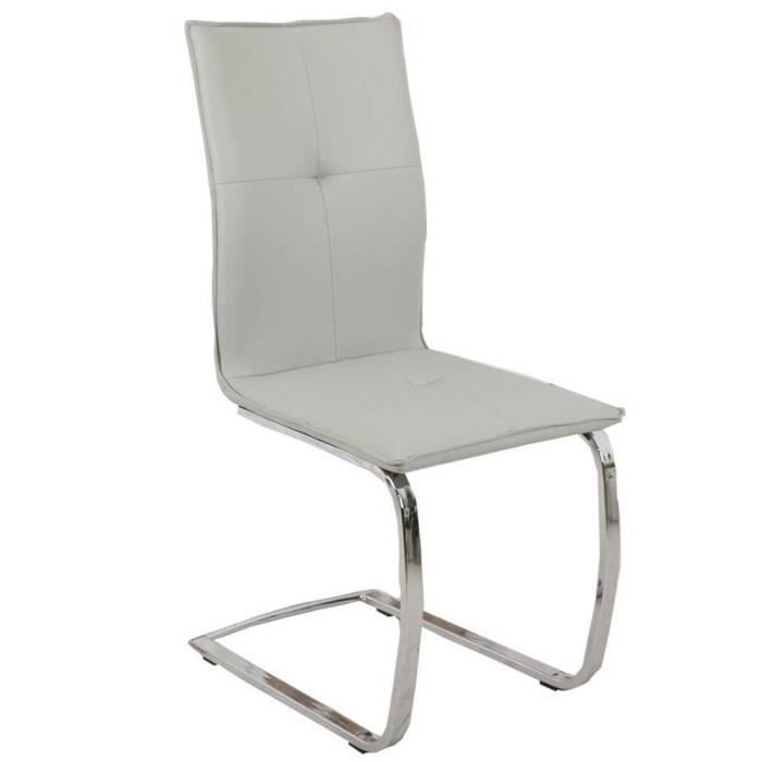 Chaise design SWING en tissu enduit polyuréthane revêtement ...