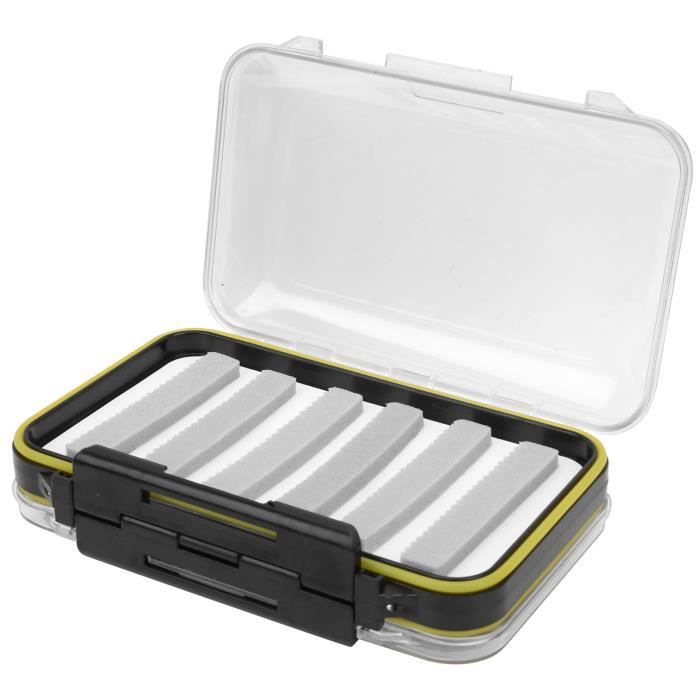 Boîtier de rangement pour leurres à mouche Boîte de pêche à la mouche ...